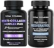 Amazon.com: Vital Vitamins Multi Collagen Plus Vitamin C, Biotin, Hyaluronic Acid + Colostrum ...