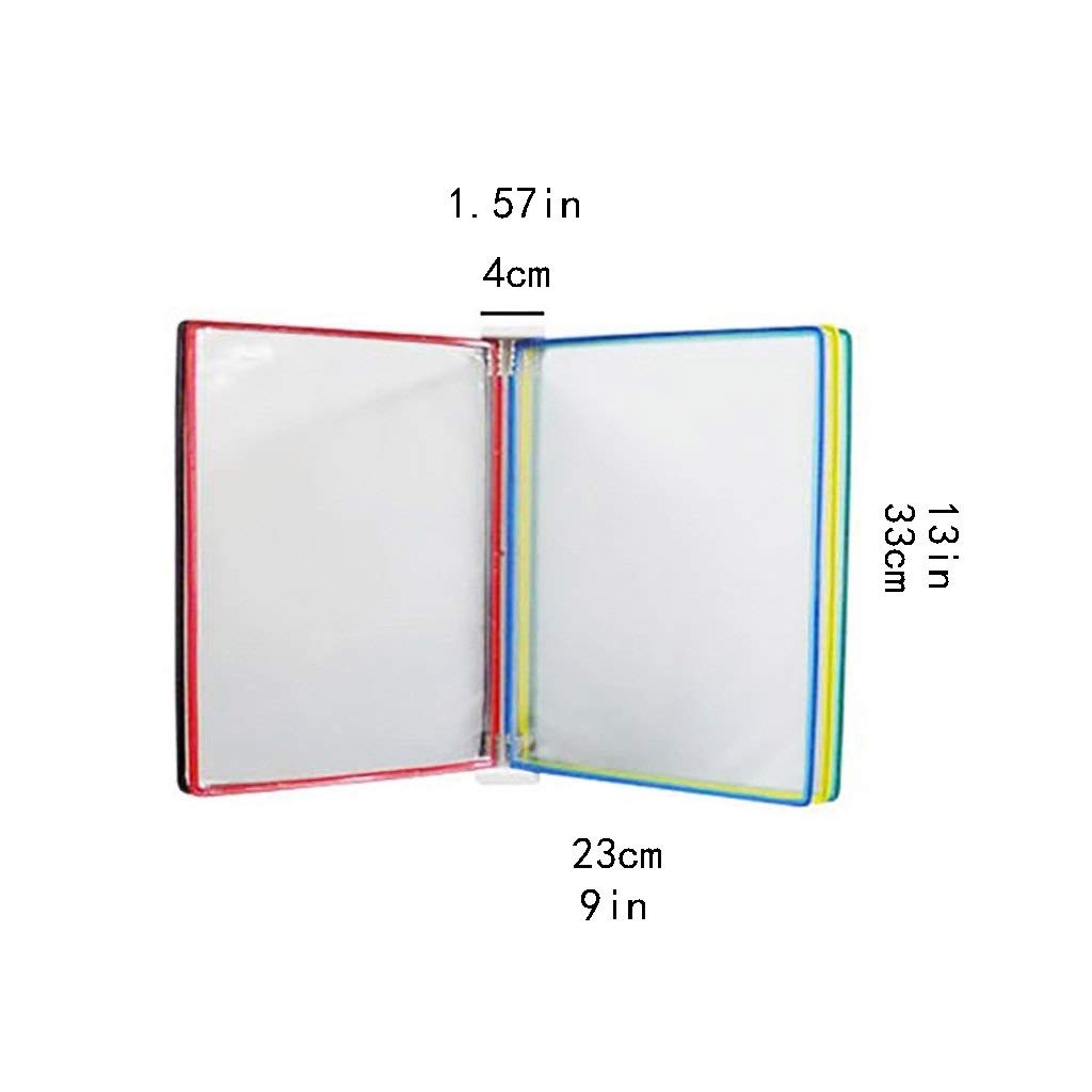 Wall Mounted Flip Chart Holder Tabletop Menu Flip Chart, Narrow Ring