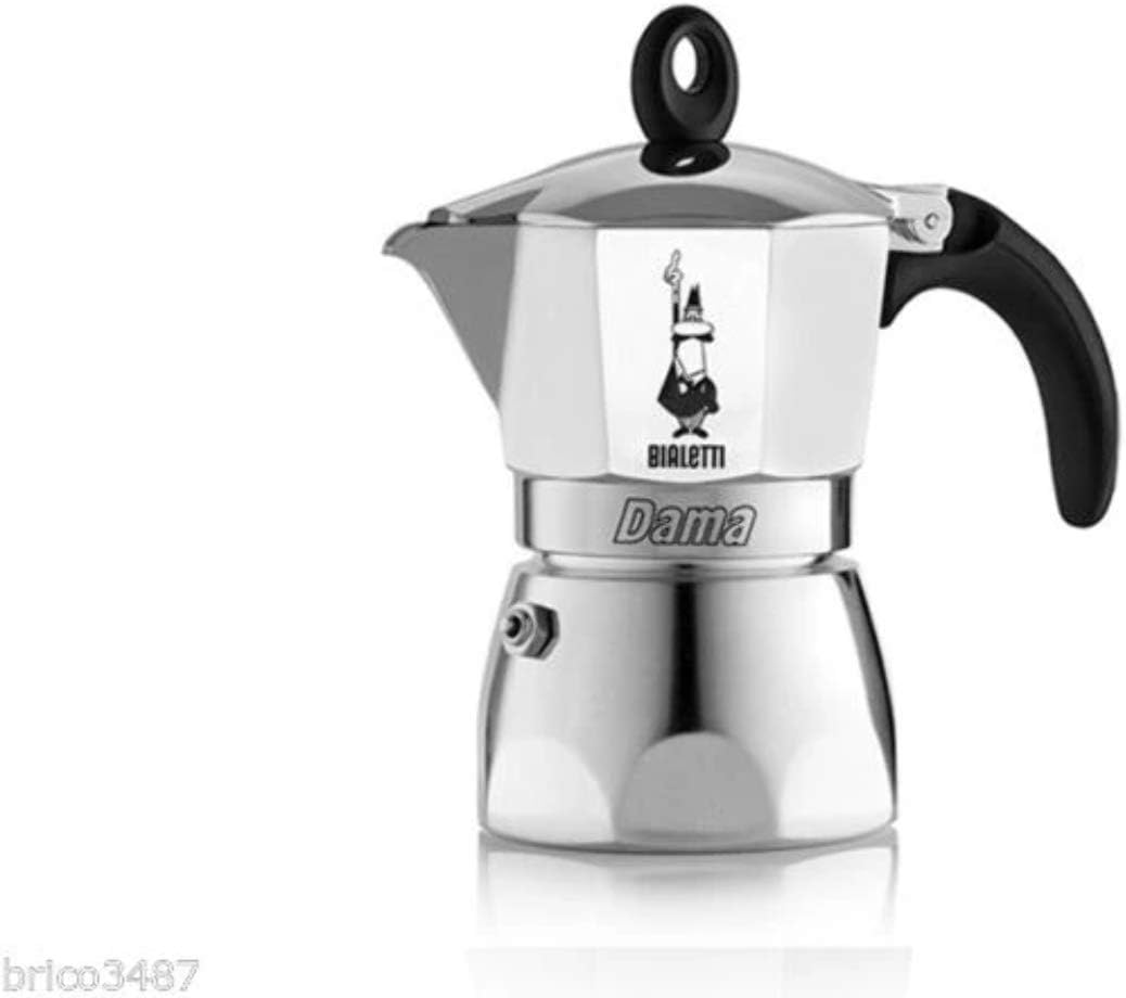 Amazon.com: Bialetti DAMA Nuova Espresso Maker, Silver: Stovetop ...