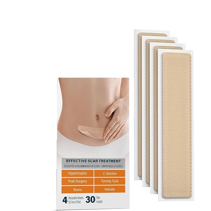 Tiyafuro Silicone Scar Sheets Extra Long Scar Sheets For C Desertcart 8786
