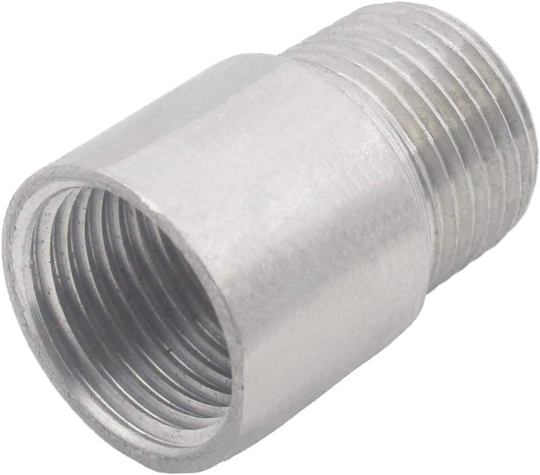 2PCS Shower Head Extension Arm,TTZEZE Heavy Duty Stainless Steel Cast ...