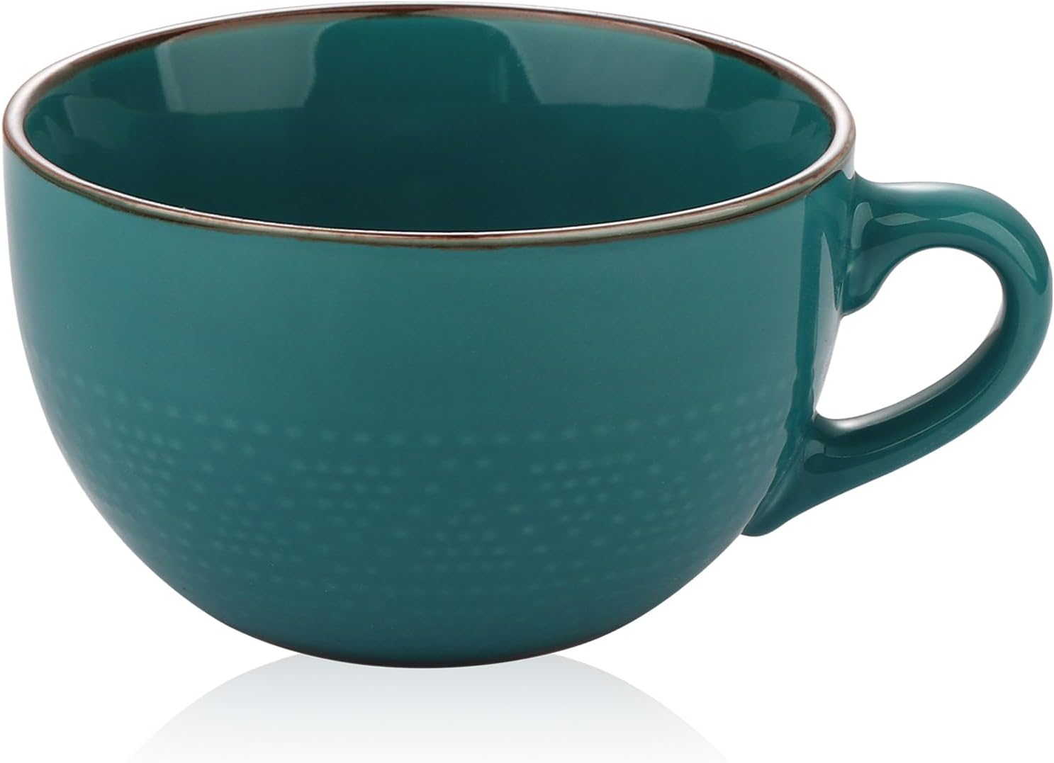 Amazon.com: VanEnjoy Green Vintage Large Coffee Mug & Soup Bowl, 24 oz ...