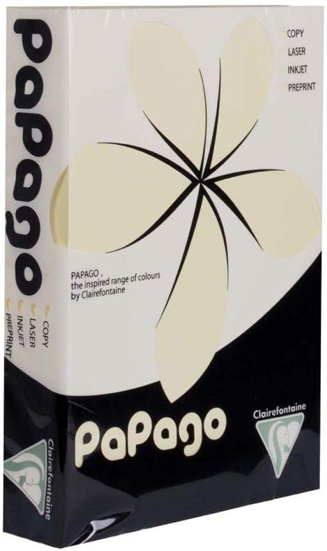 Clairefontaine PaPago A4 Paper, Canary Yellow, 80gsm, 500 Sheets – BigaMart