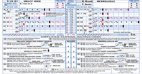 Score Right Volleyball Scorebook Buy Online In United Arab Emirates At Score Right Volleyball Scorebook Buy Online In United Arab Emirates At