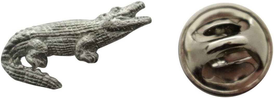 Amazon.com: Sarah's Treats & Treasures Alligator Mini Pin ~ Antiqued ...