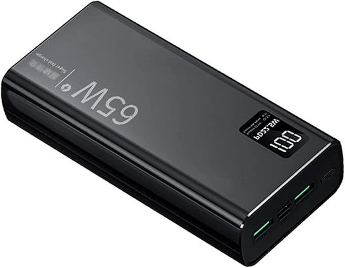 65W Portable Charger 50000Mah Power Bank, PD 20W QC3.0 Fast Charging Power Bank External Battery ...