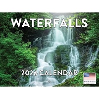 Waterfall Rectangle Wall Calendar Waterfalls Calendar Calendars 2023