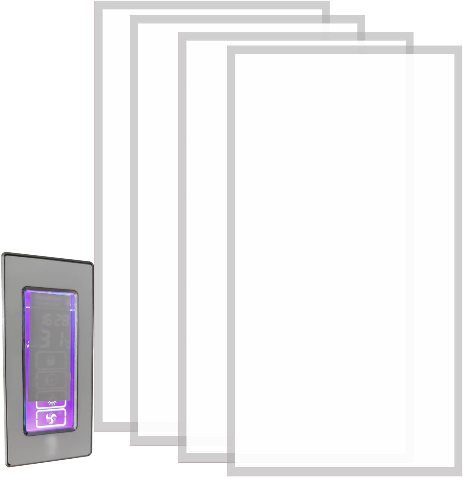LIGHTDIMS White Dims Dimming/Softening Sheets for Harsh LED Lights ...