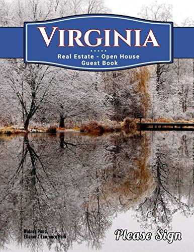 Virginia Real Estate Open House Guest Book: Spaces for guests’ names ...