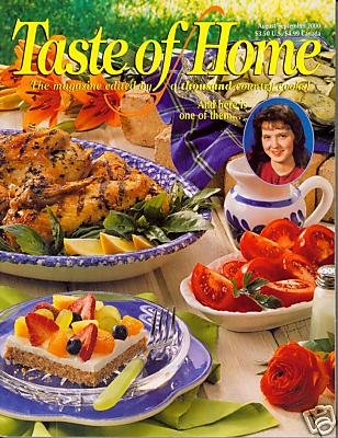 Taste Of Home Magazine, August / September 2000 Single Issue Magazine ...
