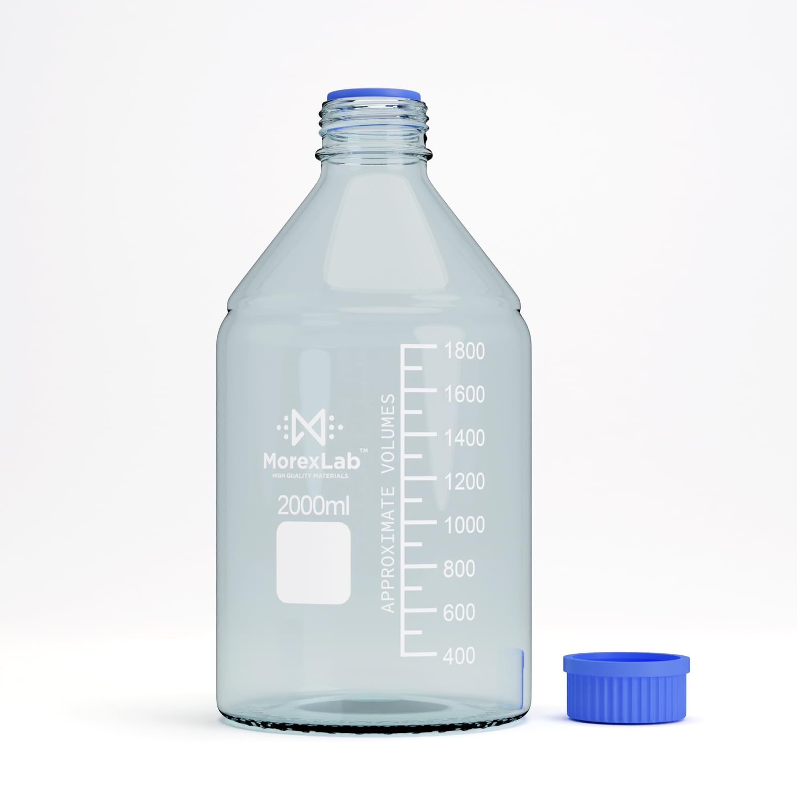 Kimble GL-45 Bottle Kimble KIMAX Borosilicate Glass Media/Storage ...