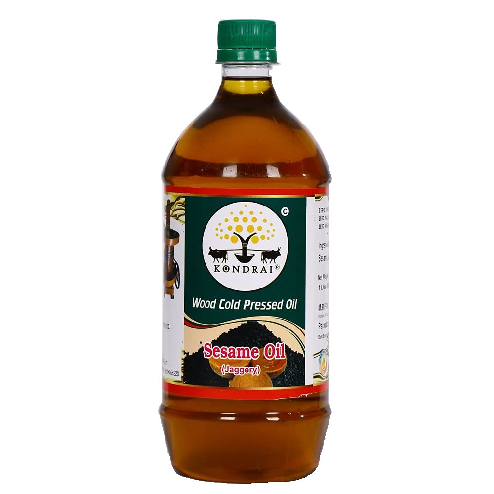 Kondrai Cold Pressed Sesame Oil Gingelly Til Ka Tel El | Desertcart INDIA