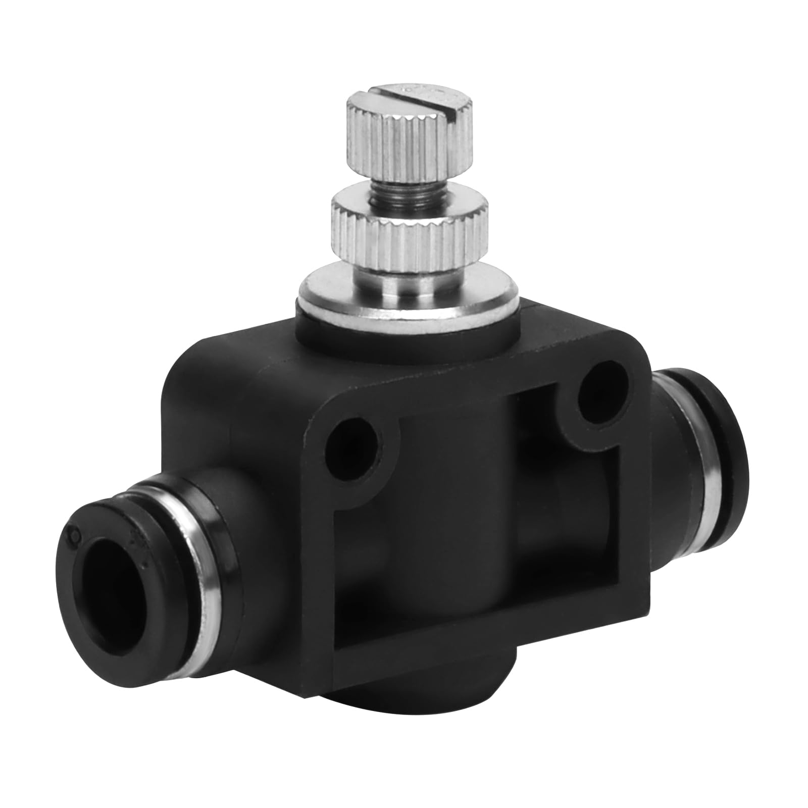 Snapklik.com : DERPIPE Air Flow Control Valve - 1/4" Tube OD X 1/4 ...