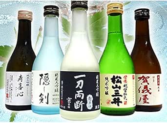 Amazon.co.jp: Ehime Local Sake, Superb Sake, Drinking Comparison Set ...
