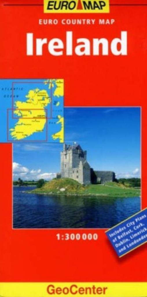 Ireland GeoCenter Euro Map (GeoCenter Euro Maps): unknown author ...