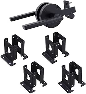 Amazon.com: Double Side Gate Latch Fence Gate Latchs for Out Door & 4x4 ...