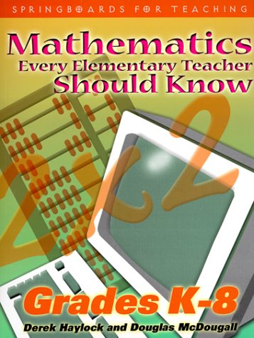 Amazon.com: Mathematics Every Elementary Teacher Should Know ...