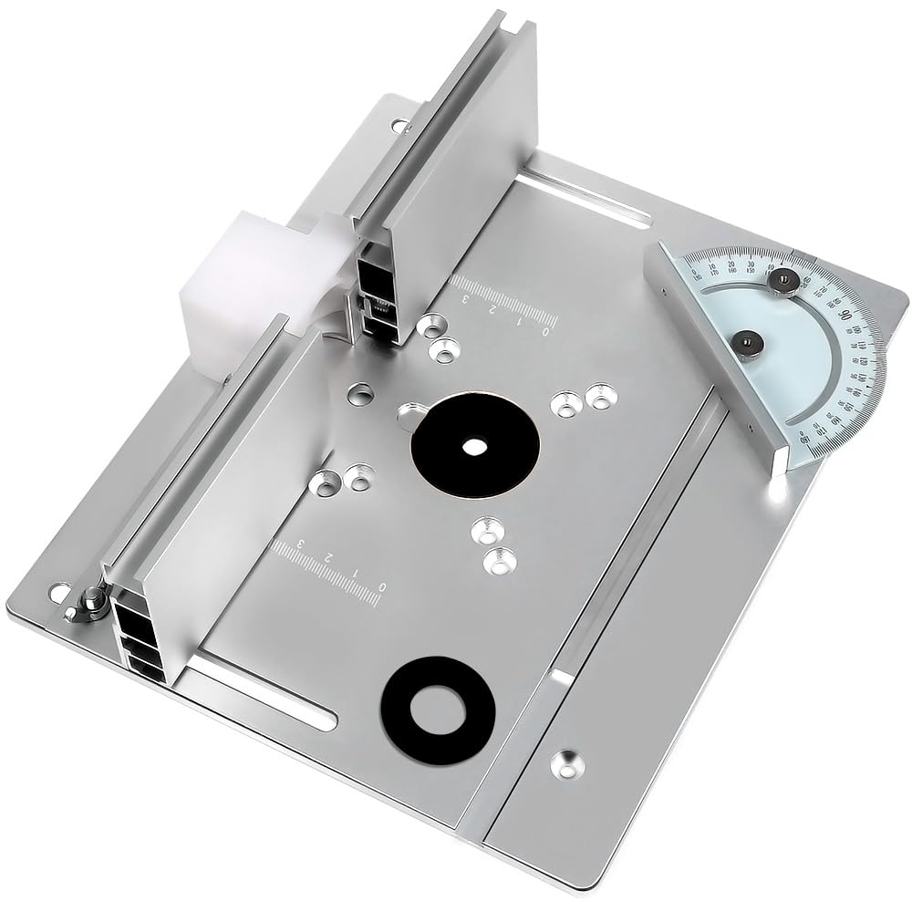 Placa de Inserción de Mesa de Enrutador de Aluminio C8, Placa de ...