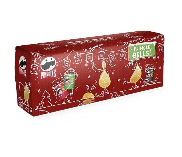 Pringles Bus Adventskalender ROT : Amazon.de: Lebensmittel & Getränke