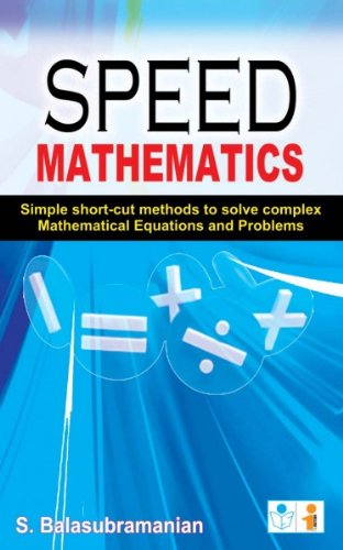 Buy Speed Mathematics Book Online at Low Prices in India | Speed ...