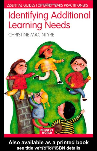 Identifying Additional Learning Needs in the Early Years: Listening to ...