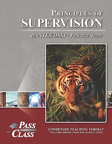 Principles of Supervision DANTES/DSST Practice Tests eBook ...