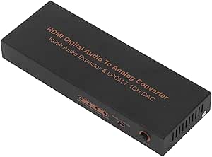 Amazon.com: Wisoqu Sound Audio Decoder, Sound Decoder Converter Plastic ...