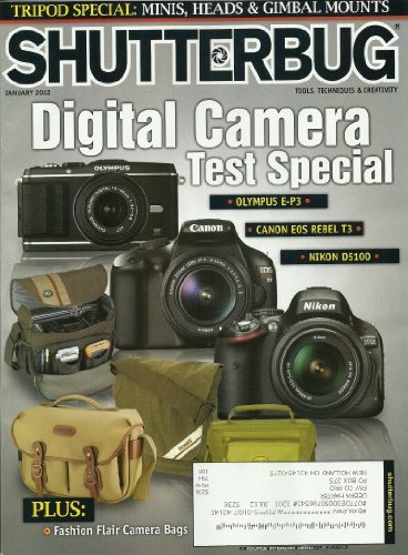 Shutterbug Magazine January 2012 Digital Camera Test Special, Fashion ...