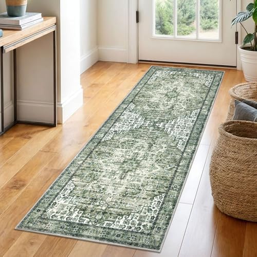 Amazon.com: Morebes Vintage Washable Kitchen Rugs Non Slip,2x6 Runners ...