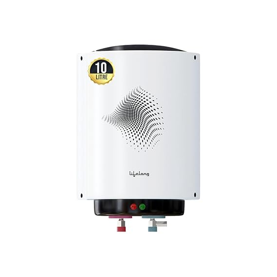 Buy Lifelong Water Heater for Home - Water Geyser 10 ltr with 3 Star ...