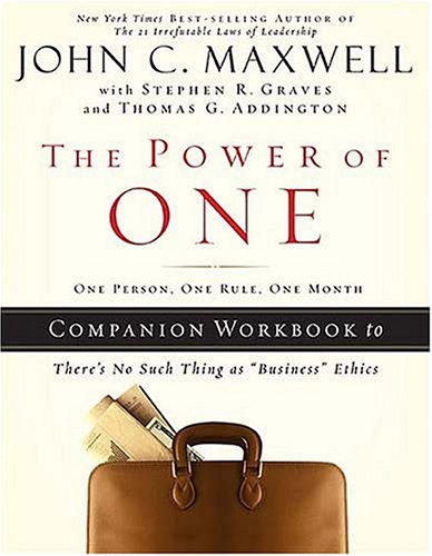The Power of One : One Person, One Rule, One Month: Maxwell, John C ...