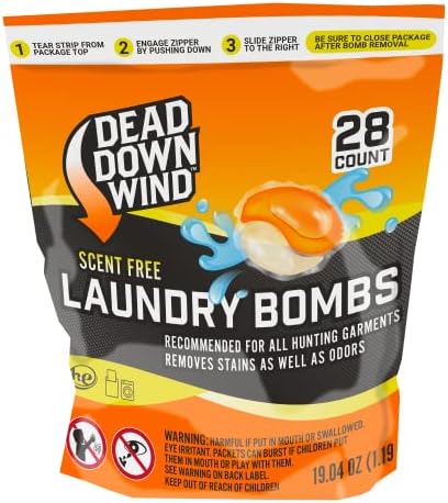 Amazon.com: DEAD DOWN WIND BLACK Premium Unscented Laundry Detergent ...