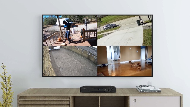 Watch SANSCO 2K Wired Home Security CCTV Cameras System on Amazon Live