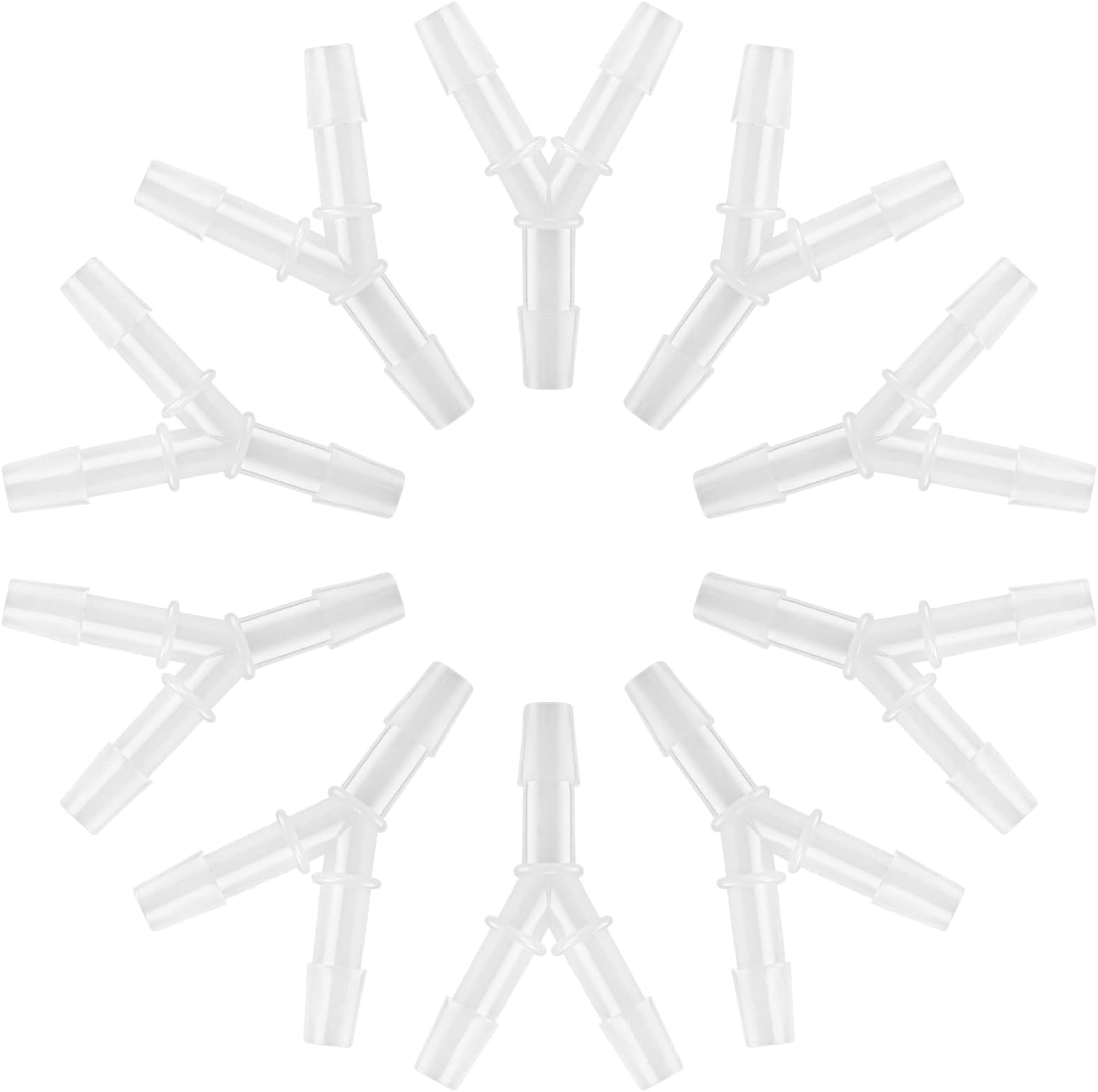 Amazon.com: YONCOZY Oxygen Tubing Connectors Y Splitter (10 Packs ...
