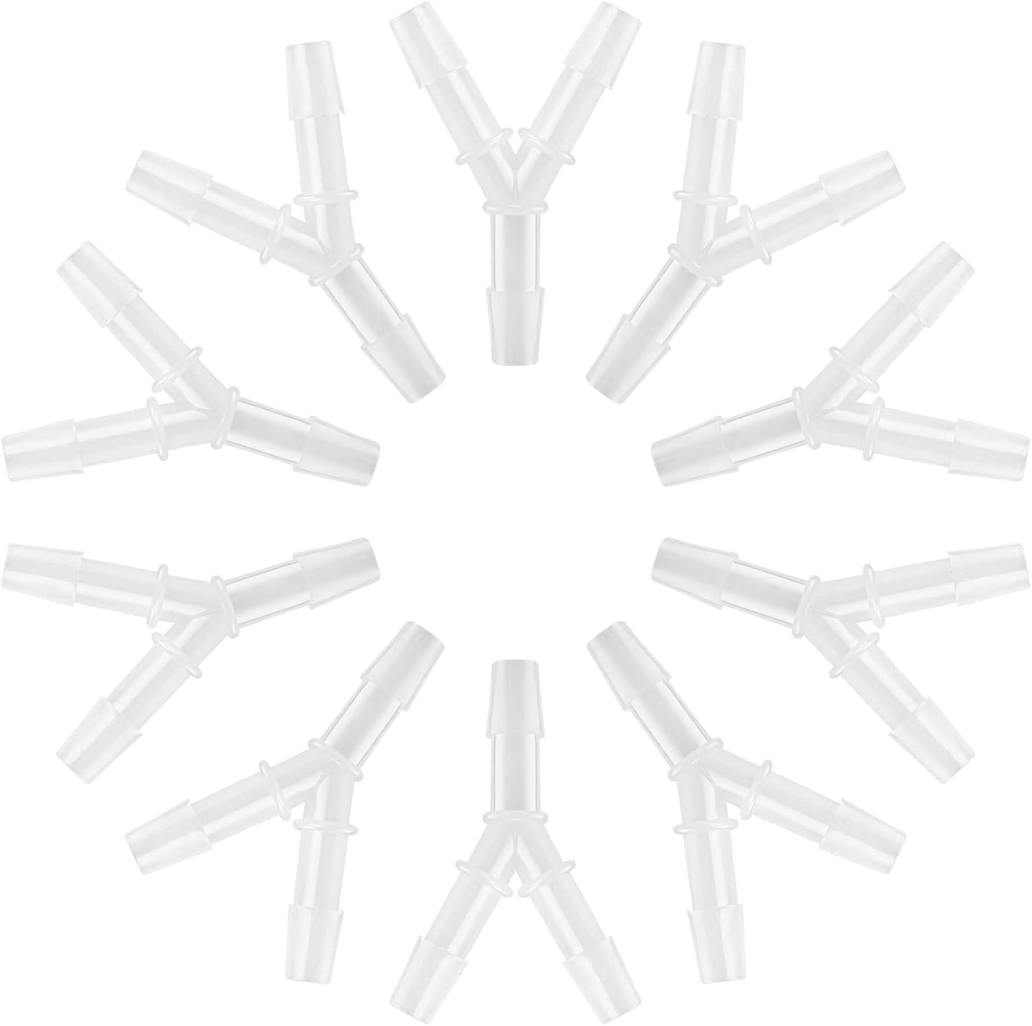 Amazon.com: YONCOZY Oxygen Tubing Connectors Y Splitter (10 Packs ...