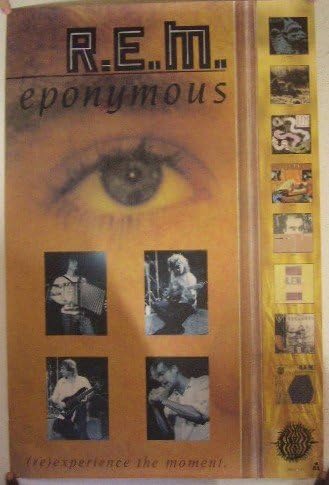 Amazon.com: R.E.M Poster Eponymous REM R E M : Everything Else