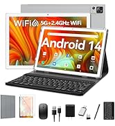 Amazon.com : EITOMIN Tablet 10 inch 2025 Latest Android 13 Tablet 128GB ...