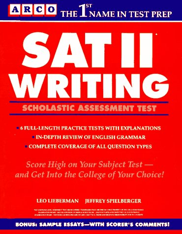 Buy Sat II Writing/Scholastic Assessment Test Book Online at Low Prices ...