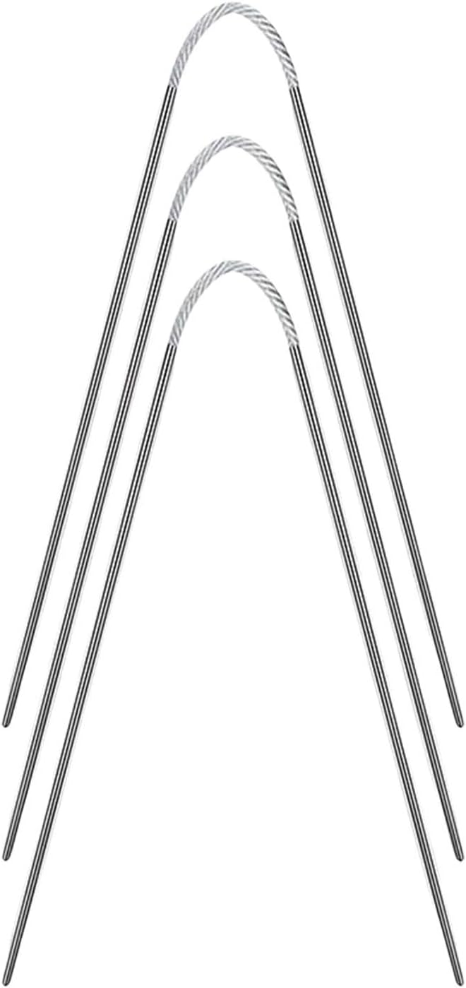 Amazon.com: DYNWAVE 3Pcs Circular Cable Knitting Needles Set ...