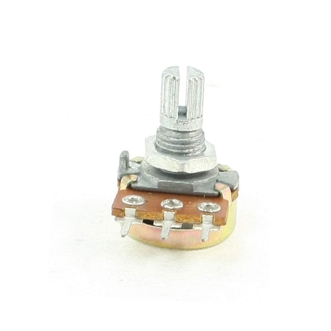 With 1 2K OHM Linear Taper Potentiometer Round Knurled Plastic Shaft ...