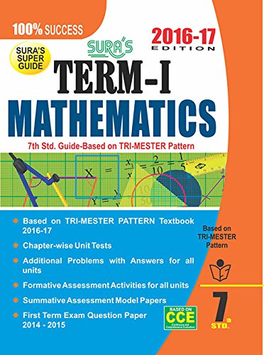 7th Std Mathematics Term I Guide English Medium Tamilnadu State Board ...