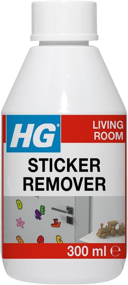 HG Sticker Remover, Glue & Adhesive Cleaner, Tar & Oil Stain Remover ...