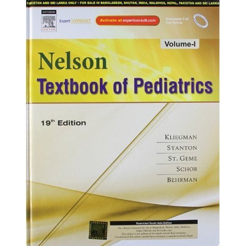 Buy Nelson Textbook of Pediatrics (Set of 3 Volumes) Book Online at Low ...