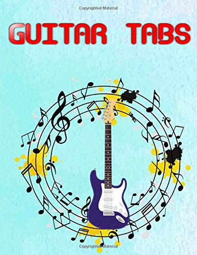 Guitar Tablature Notebook: Guitar Tabs And Chords Free Glossy Cover ...