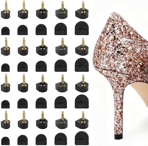 Amazon.com: 20 Pairs High Heel Replacement Tips - 5 Size U-Shape Womens ...