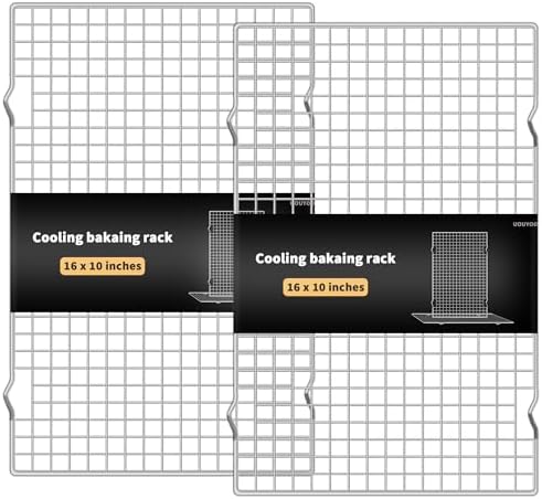 Amazon.com: HengKe 3 Pieces Cooling Rack for Baking, Cake Cooling Rack ...