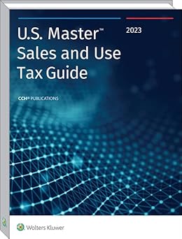 Amazon.com: U.S. MASTER SALES AND USE TAX GUIDE (2023): 9780808059066 ...