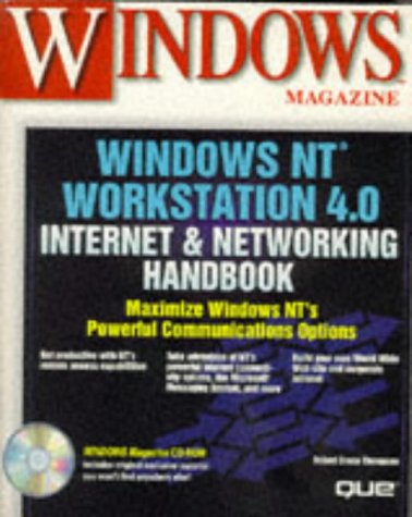 Amazon | Windows Nt Workstation 4.0 Internet and Networking Handbook | Thompson, Robert Bruce ...