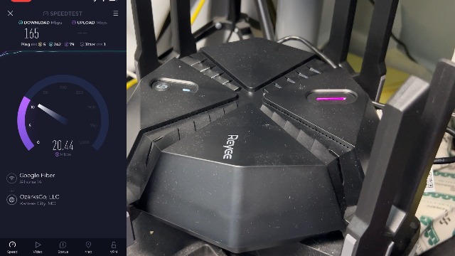 Watch My TEST of the Reyee AX6000 WiFi 6 Router on Amazon Live
