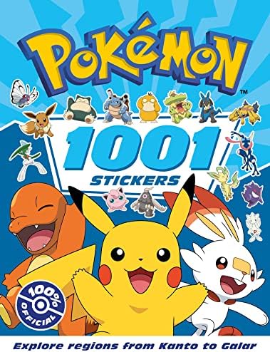 Pokemon: 1001 Stickers: Pokémon: 9780008552718: Amazon.com: Books